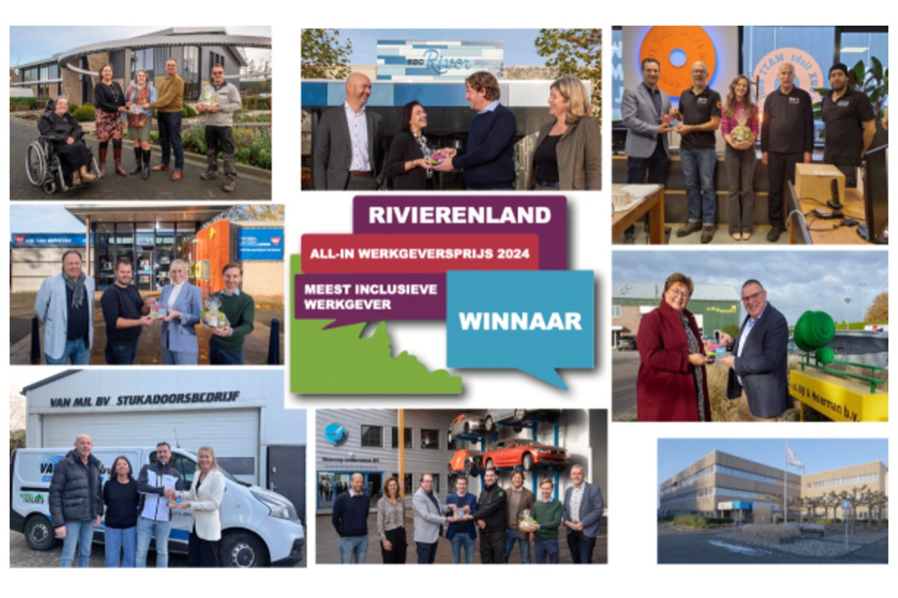 Winnaars All-in Werkgeversprijs in het zonnetje