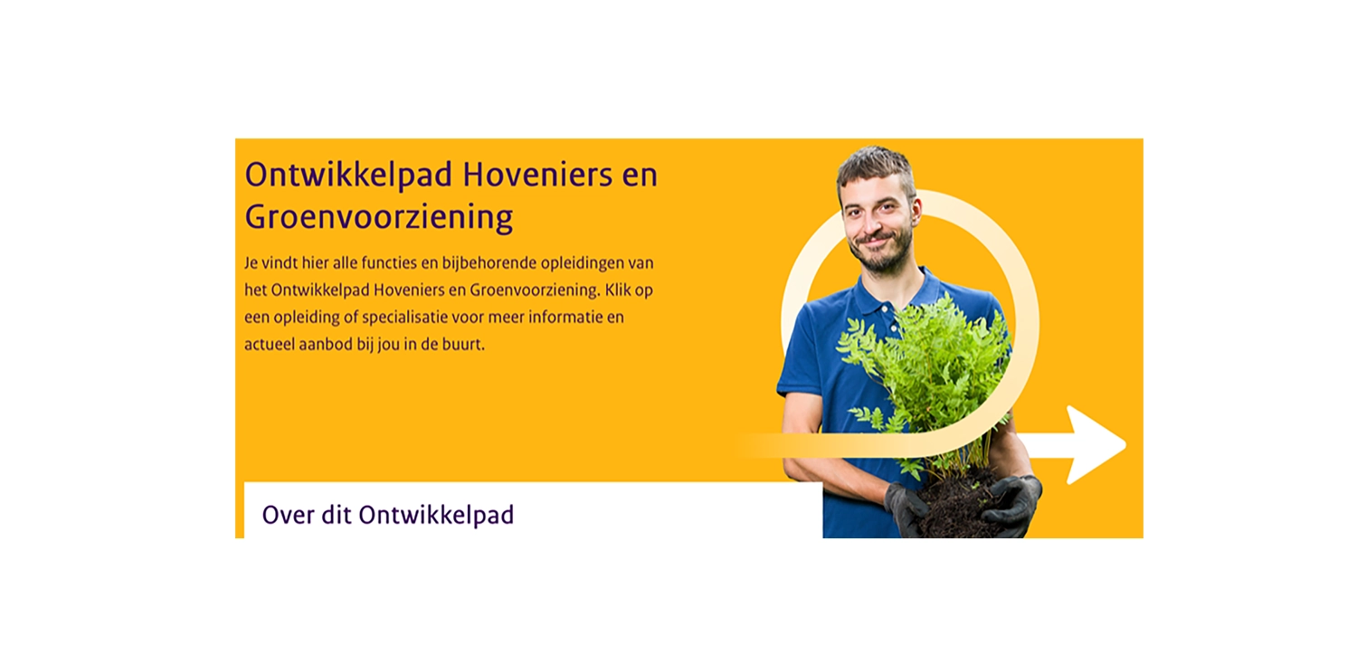 Ontwikkelpad groen van start